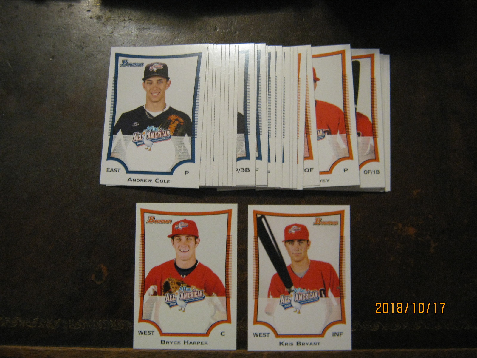 2009 AFLAC 40 card set includes Bryce Harper and Kris Bryant rookies | eBay