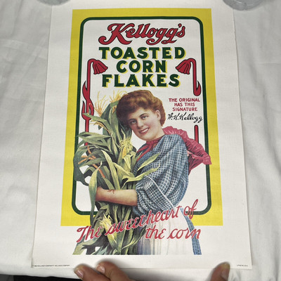 Vintage 1982 Kellogg Company "Kellogg's Toasted Corn Flakes ...