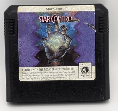 1991 Accolade Star Control for Sega Genesis Cartridge Only Untested | eBay