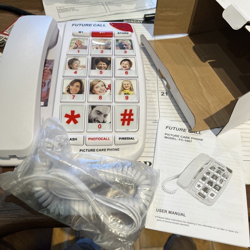 Future Call Picture Care Phone FC-1007 New | eBay
