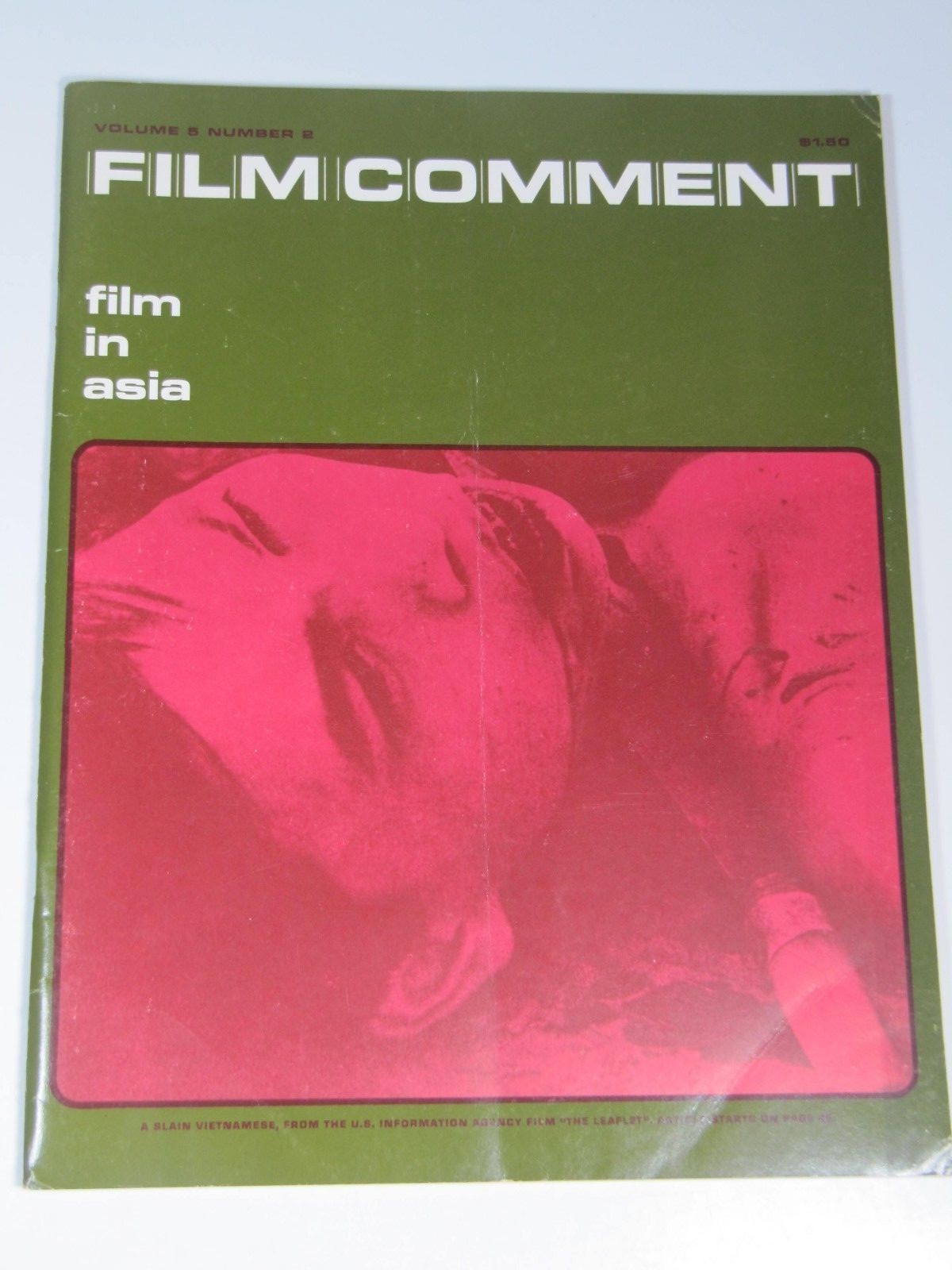 Film Comment magazine- Film In Asia- Spring 1969-foreign films ...