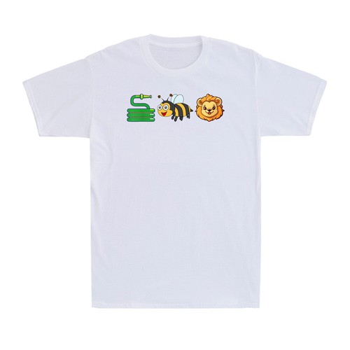 Hose Bee Lion Icons Funny Hoes Be Lying Pun Intended Novelty Men's T-Shirt | eBay