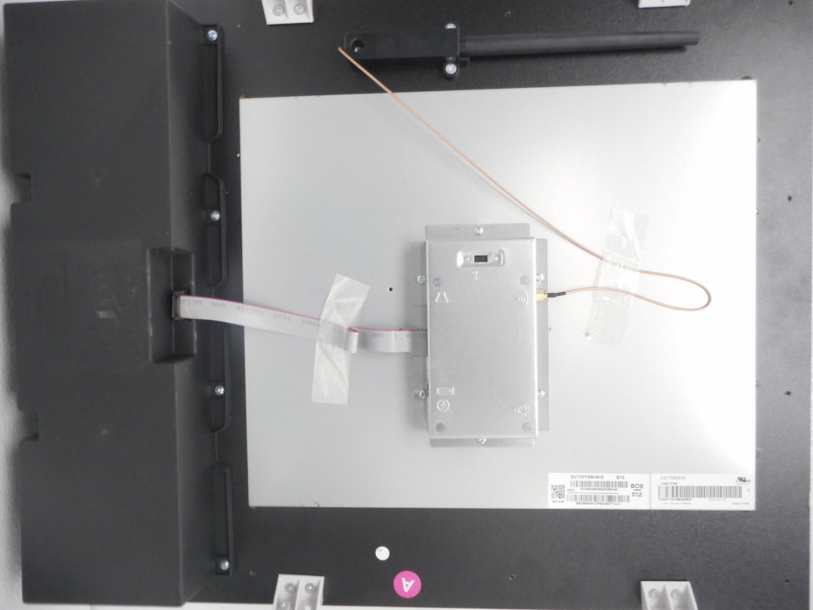 Arcade1Up Class of 81' Deluxe Arcade Game - Ms.Pac-Man Galaga SCREEN ...