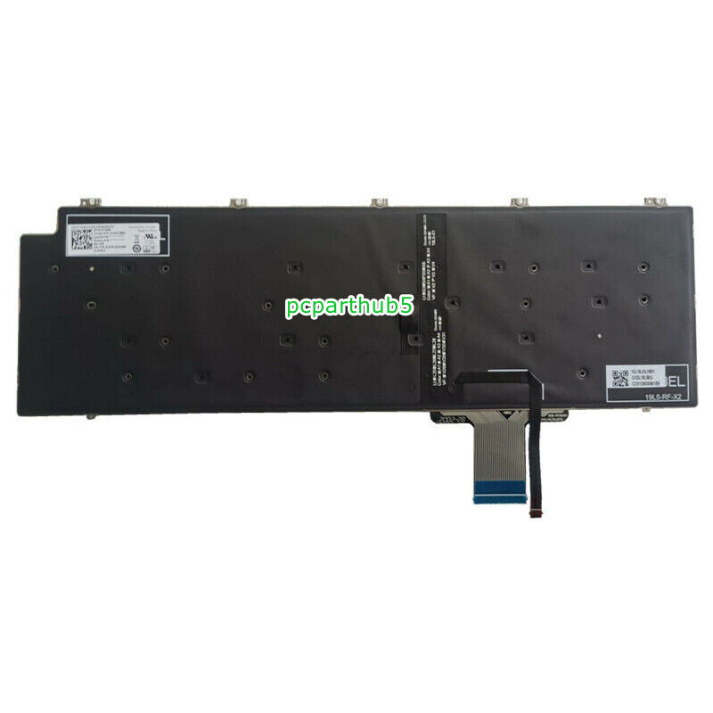 New Dell Precision 7550 7560 7750 7760 Laptop Keyboard US With Backlit ...