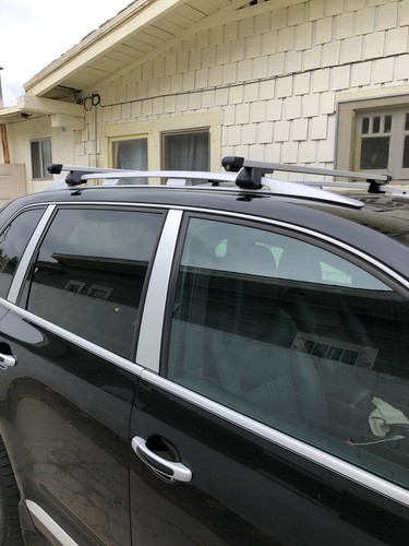 135cm Aluminum Roof Cargo Rack Fit Top RAILING Cross Bars With Keys ...