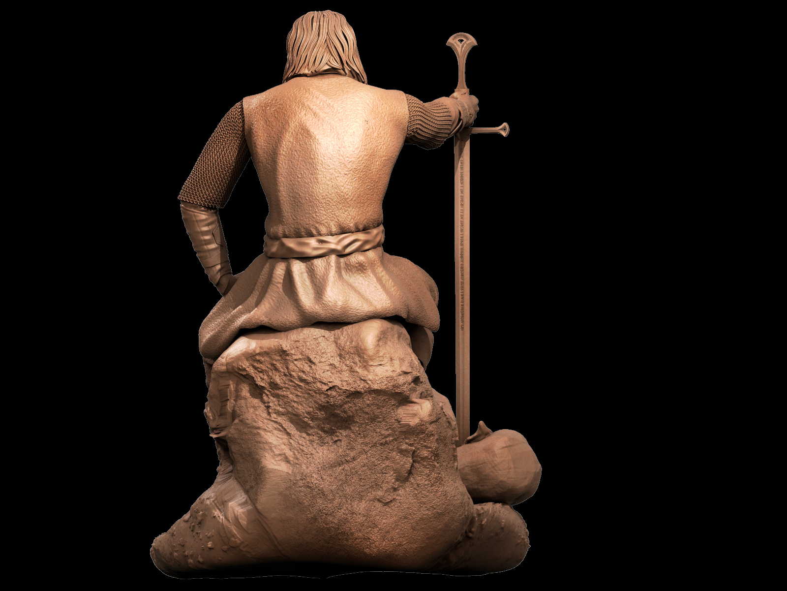 Aragorn (1) Unpainted1/12 resin model kit and base ca3d | eBay Australia