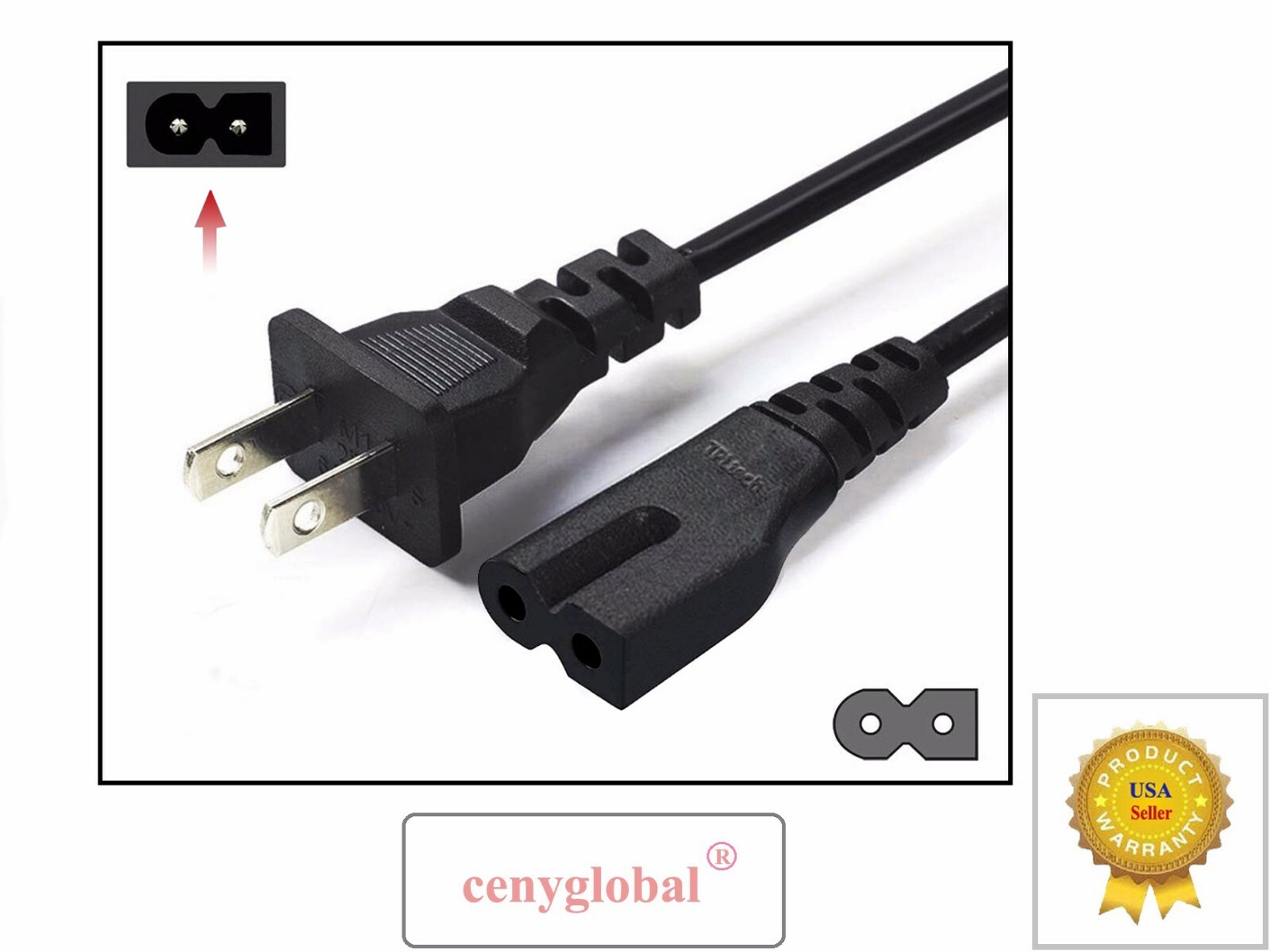 AC IN Power Cord For Yamaha Clavinova CLP & CVP Series Digital Piano ...