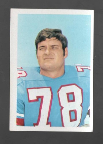 1972 NFLPA Wonderful World Stamps Mike Tilleman Houston Oilers #165 ...