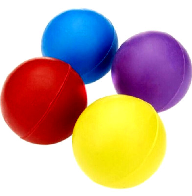 CLASSIC RUBBER BALLS 2" 2.5" or 3" inch : Dog Throw Fetch Toy bp ...
