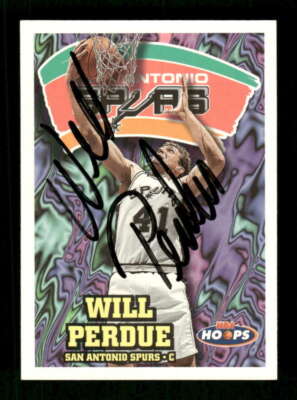 1997-98 NBA Hoops 136 Will Perdue signed auto autograph BXCP17 | eBay