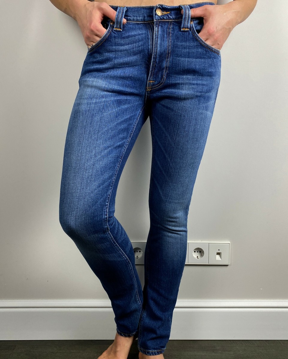 NUDIE #NJ4064 Tape Ted Grey Worn Indigo Jeans 29/32 | eBay NUDIE #NJ4064 Tape Ted Grey Worn Indigo Jeans 29/32 | eBay