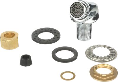 Encore Polished Chrome Plated Brass Trough Inlet Fitting, 1/2" NPT… | eBay