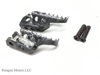 04#1 02-13 Kawasaki KX100 KX RM 100 85 Footpegs Foot Pegs Rest Pedal ...