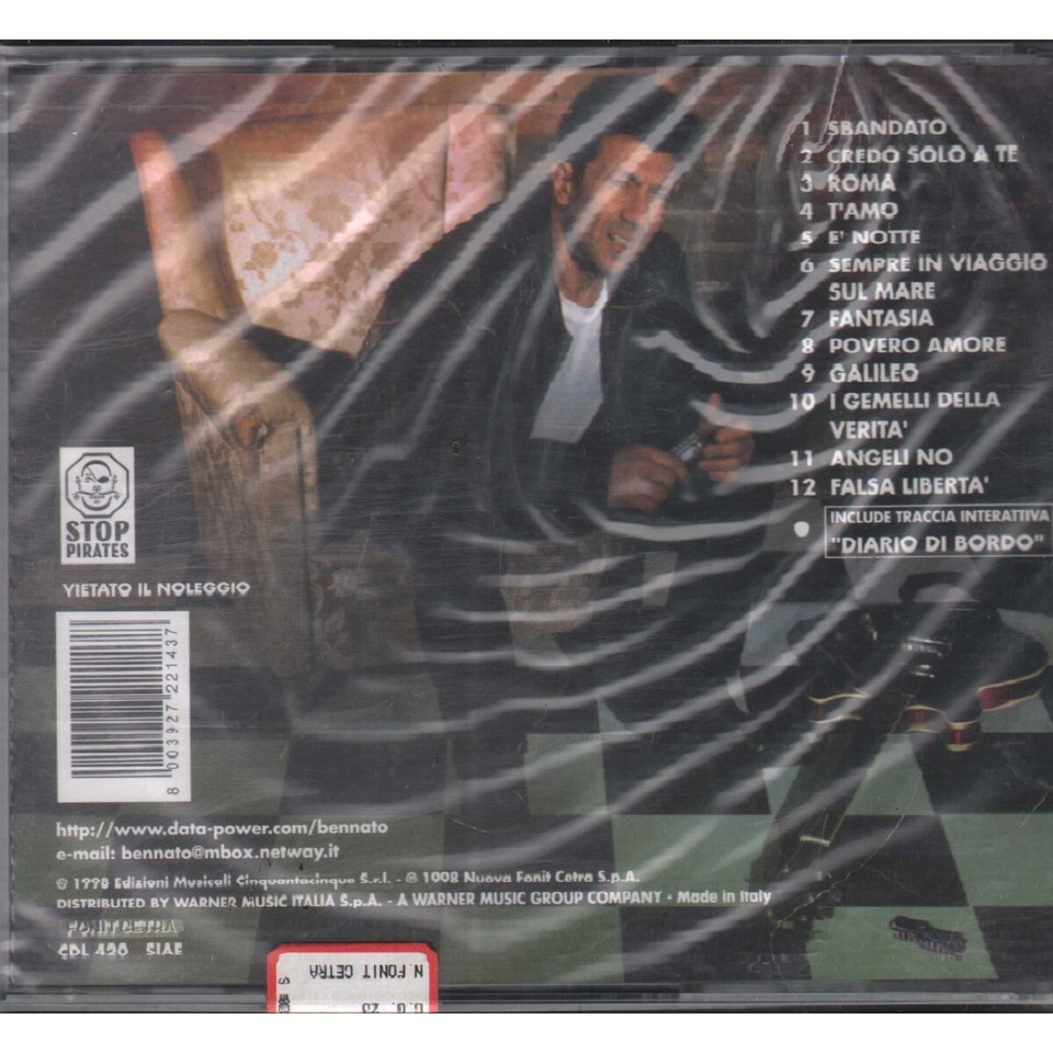 Edward Badu CD Sbandato Fonit Plástico-ejecución – CDL420 Sellado ...