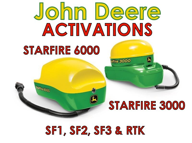 AutoTrac/Swath Control/RowSense Activation compatible w. John Deere GS2 ...