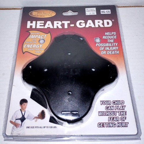 Heart-Gard Adjustable Protective Chest Gear for Baseball/Softball up to ...