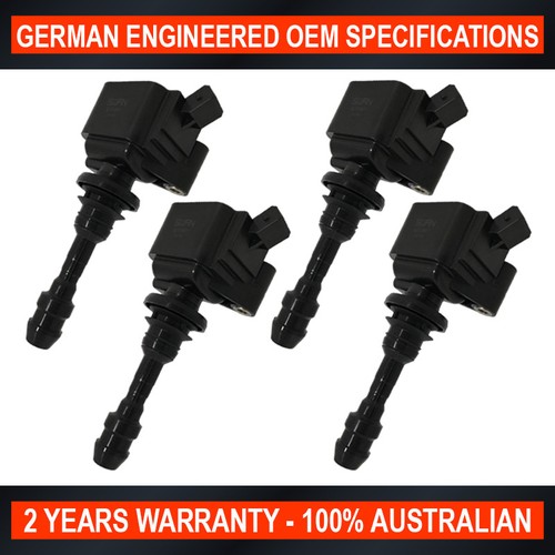 4x Ignition Coil for Proton Gen 2 Persona Preve S16 Satria 1.6 Turbo ...