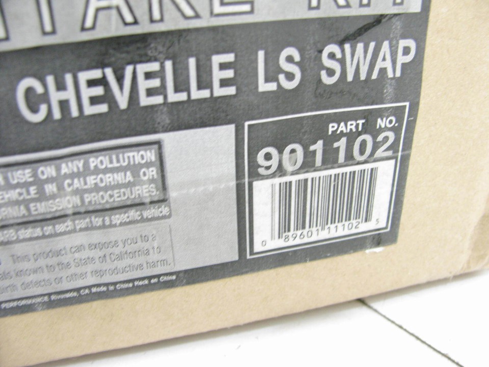 Spectre 901102 LS Engine Swap Dual Air Intake Performance System 66-67 ...