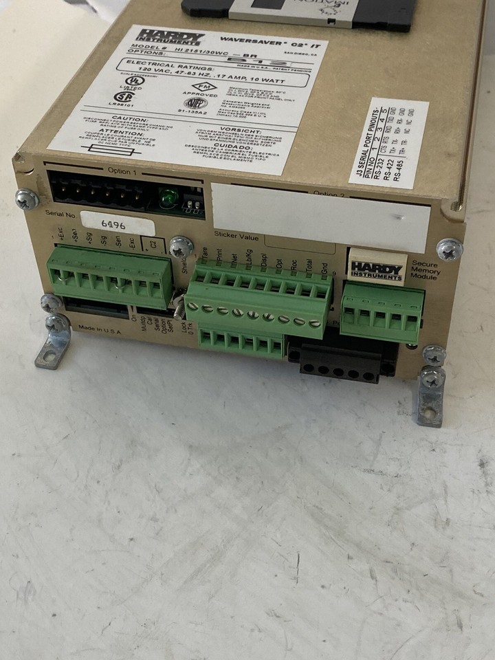 HARDY INSTRUMENTS HI 2151/30WC-RM WAVERSAVER C2 IT CONTROLLER | eBay