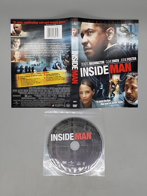 Inside Man (DVD, 2006) No Case No Tracking 25192884726| eBay