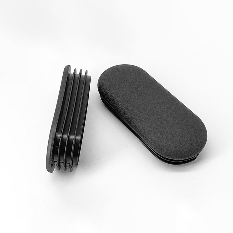 Oblong Oval Plastic End Caps Blanking Plugs Tube Box Section Inserts ...