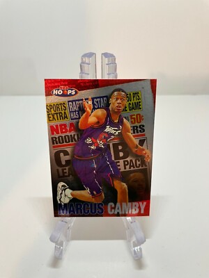 1997-98 Hoops Rookie Headliners Raptors Basketball Card #RH9 Marcus ...