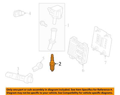 GM OEM 16-24 Cascada Electrical Ignition System-Spark Plug 12683541 | eBay