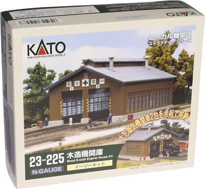 KATO N 2-Stall 23-225 Engine House Free Shipping with Tracking# New ...