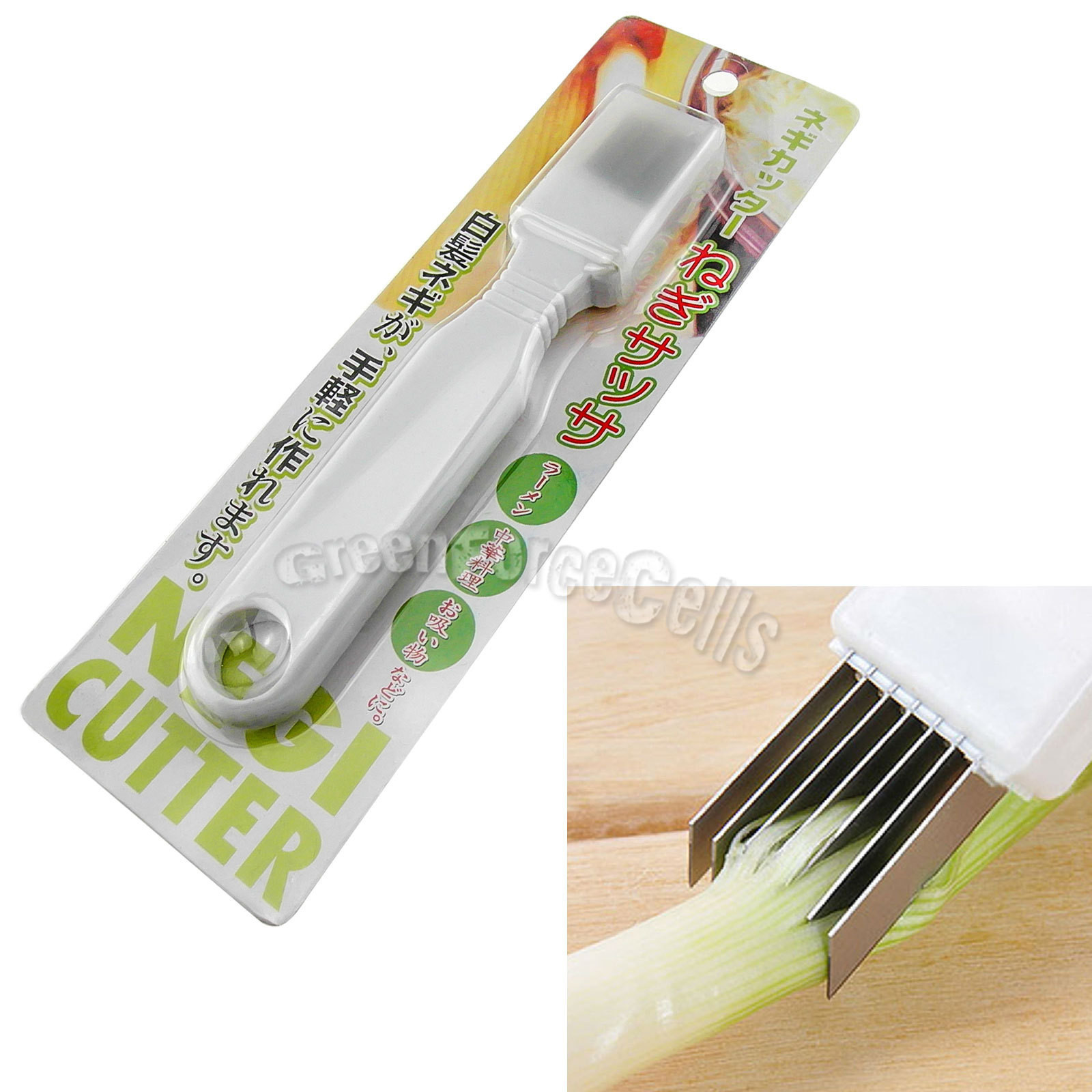 Kitchen Gadget Vegetable Spring Onion Cutter Slicer Peeler Chopper ...