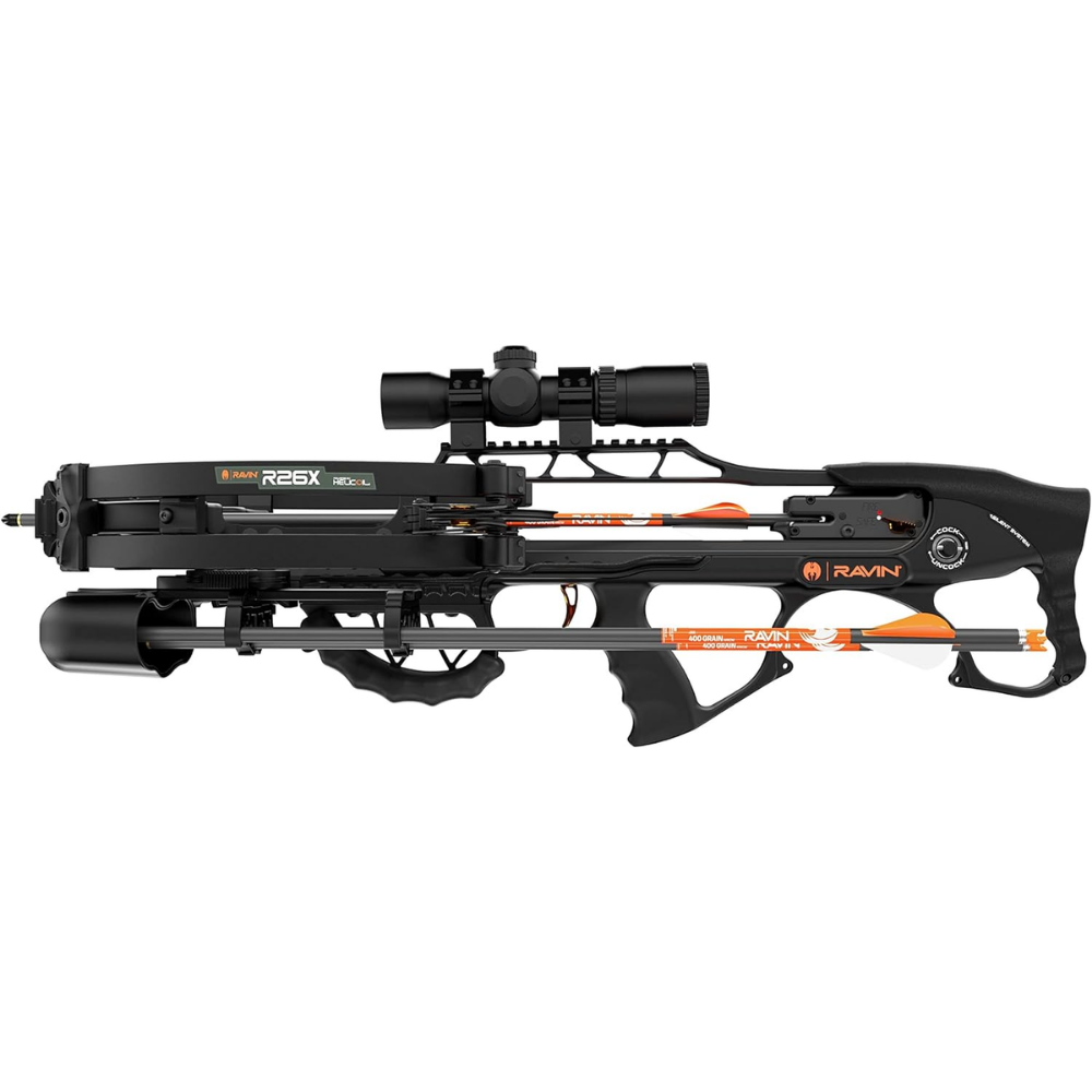 Ravin R26X 26 Inch Length 400FPS Polymer Crossbow Powered By HeliCoil ...