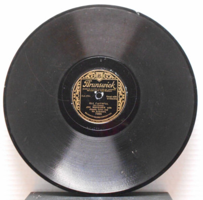 Old Faithful/Home on the Range/Joe Morrison (10", 78 rpm, Brunswick ...
