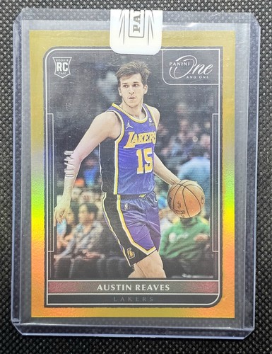 2021-22 Panini One and One - Rookies Gold #141 Austin Reaves /10 (RC ...