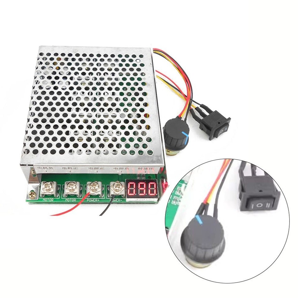 Professional Grade DC Motor Controller with Digital Display and Safety Design | eBay Australia