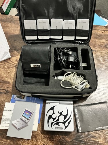 Nintendo Game Boy Advance GBA Sp Tribal Limited Edition With ...