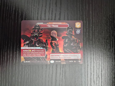 Star Wars Unlimited - Sly Moore - Cipher in the Dark #1034 - SHOWCASE ...