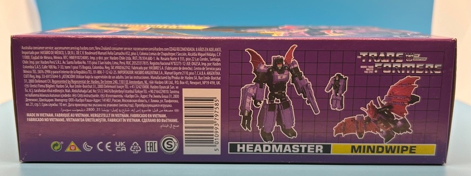 Mindwipe Headmaster Transformers G1 Reissue Retro Action Figure MISB 2020 Hasbro | eBay