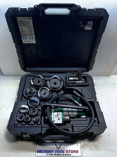 Greenlee 7310SB Slug Buster KO Knockout Punch Set 1/2" - 4" , 767 Pump ...