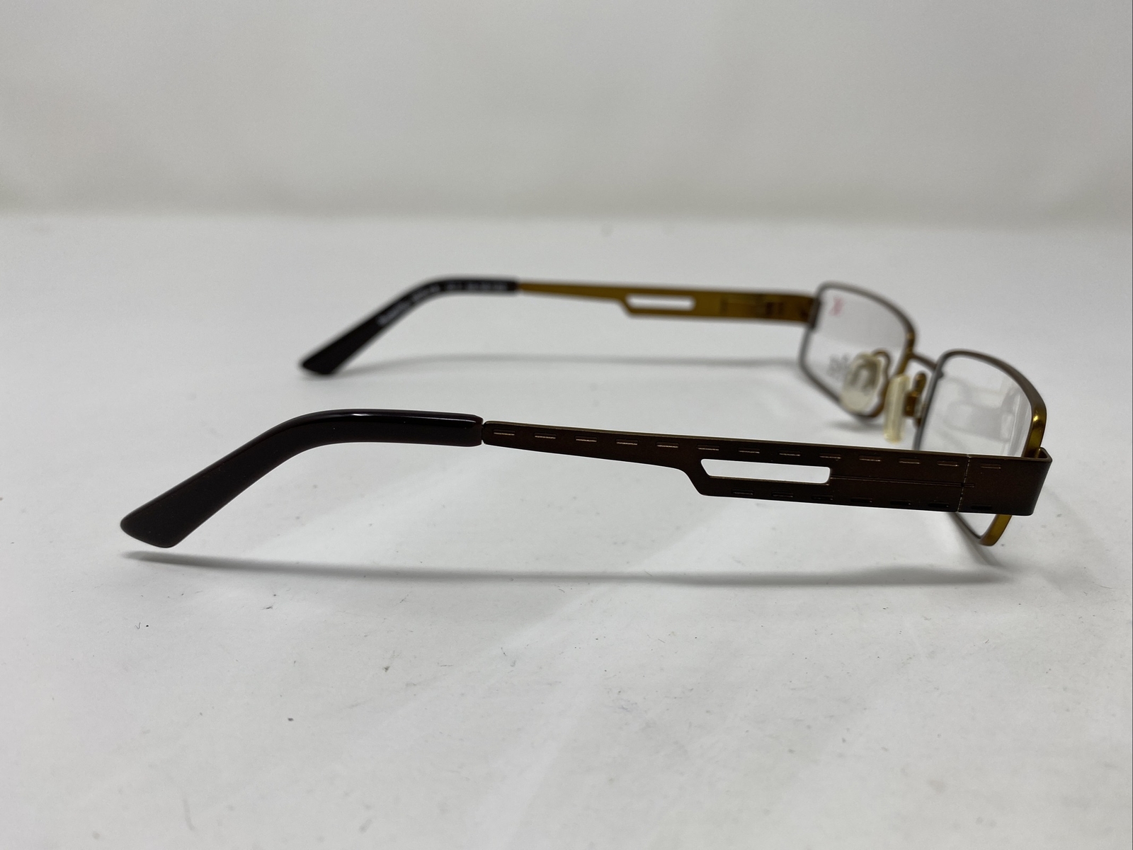 Superflex SFK-73 C.1 44-15-120 Brown Full Rim Metal Eyeglasses Frame ...