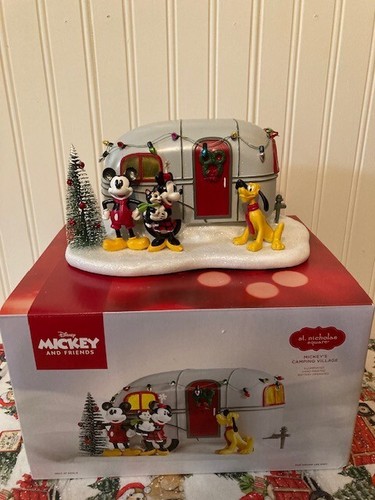 Disney's Mickey Mouse LED Village Camping Tabletop Decor by St ...