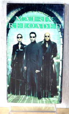Matrix Reloaded VHS Tape Factory Sealed NIB 85392185139| eBay