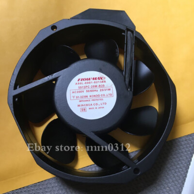1pcs FLOWMAX A90L-0001-0213#A 5915PC-20W-B20 AC200V fan Metal fan blade ...