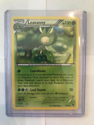 Pokemon Card - Leavanny 7/119 - Phantom Forces - Near Mint (HQ scan ...