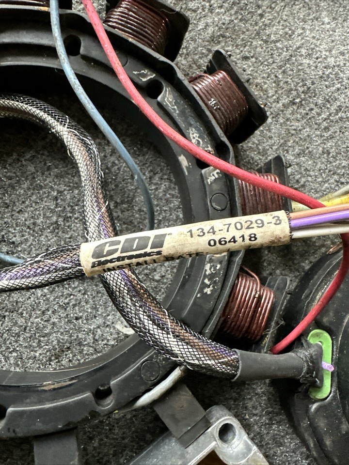 Force CDI Electronics 174-9710K1 Mercury Stator Timer Base 3cyl 16Amp ...