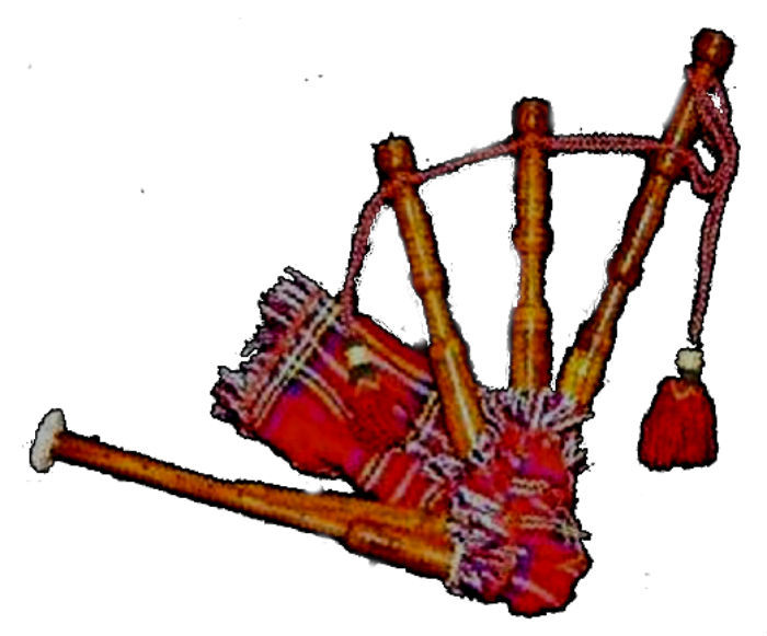 NEW MINI SCOTTISH TOY BAGPIPE PLAYABLE FOR KIDS FUN TOP QUALITY CP MADE ...