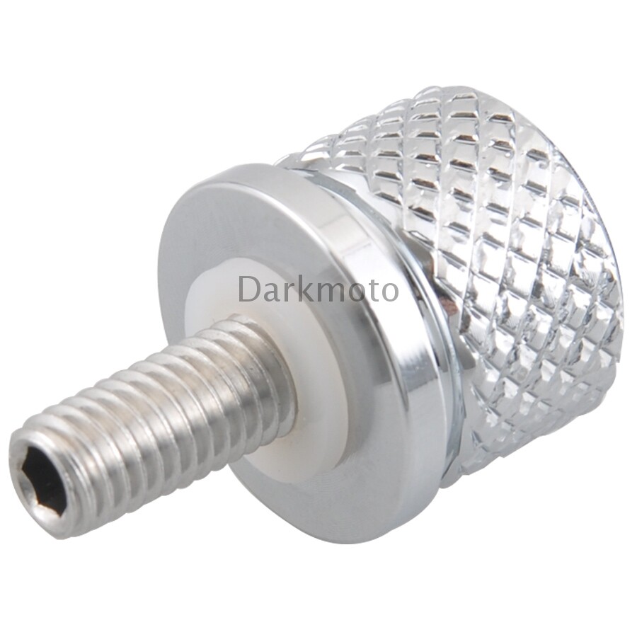 Chrome Billet Aluminum Hard Anodized Rear Seat Bolt Screw For Indian ...