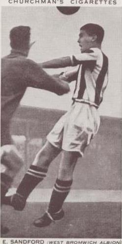1938 Churchman's Association Footballers - Edward Sandford #38 for sale ...