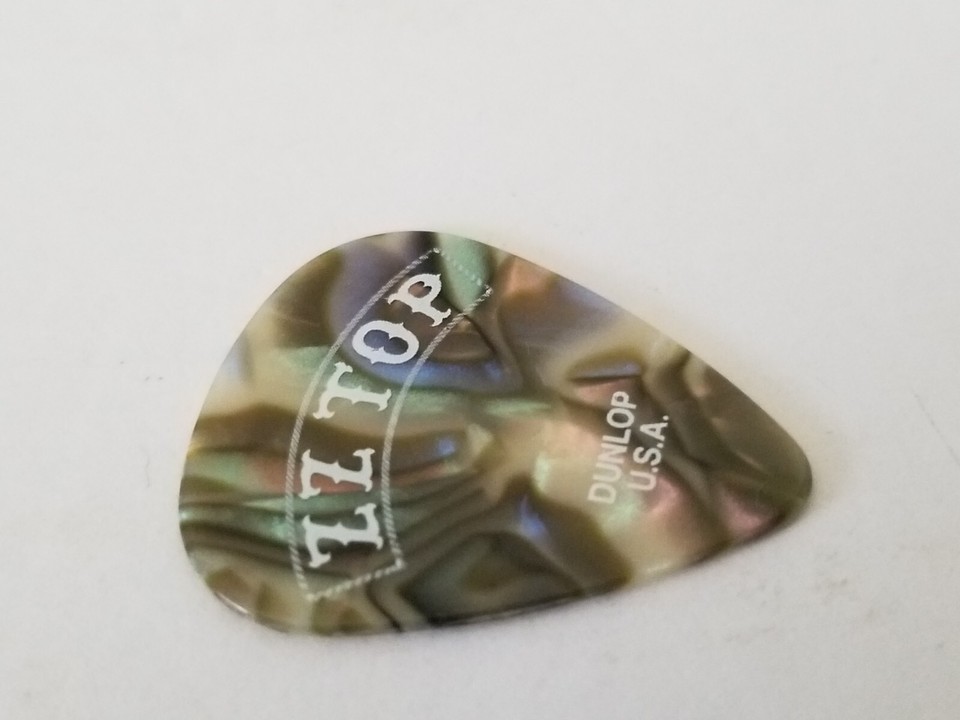 ZZ Top Dusty Hill Guitar Pick The Dust RIP Concert Tour Issued Stage ...