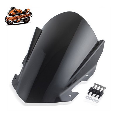Double Bubble Windscreen Windshield Shield For KTM RC125 RC200 RC390 ...