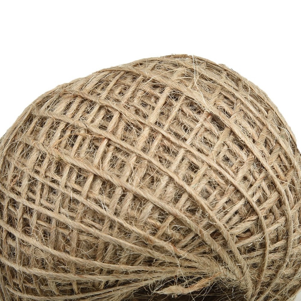 Natural Jute Twine Hemp Rope Linen Cord String Twisted 100m / 328ft ...