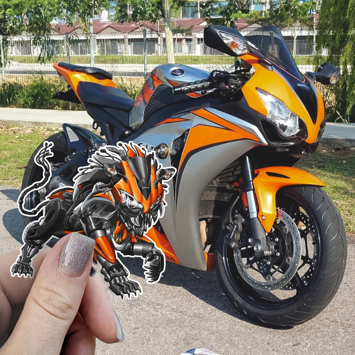 Honda Fireblade Tattoos NEW 2017 2021 HONDA CBR1000RR CBR 1000 RR M4